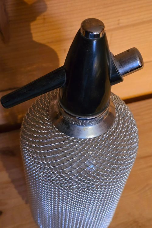 Soda Siphon Flasche Vintage Bar Draht Alkohol Schnapps | Kaufen auf Ricardo