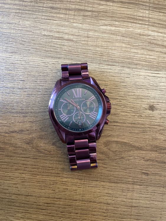 Michael Kors MK Uhr 6398 Purple Limited Edition P5499 | Kaufen auf Ricardo