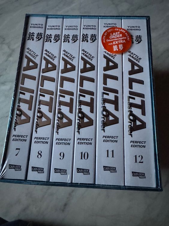 BATTLE ANGEL ALITA LAST ORDER BAND 7 BIS 12 (Neu und originalverpackt ...