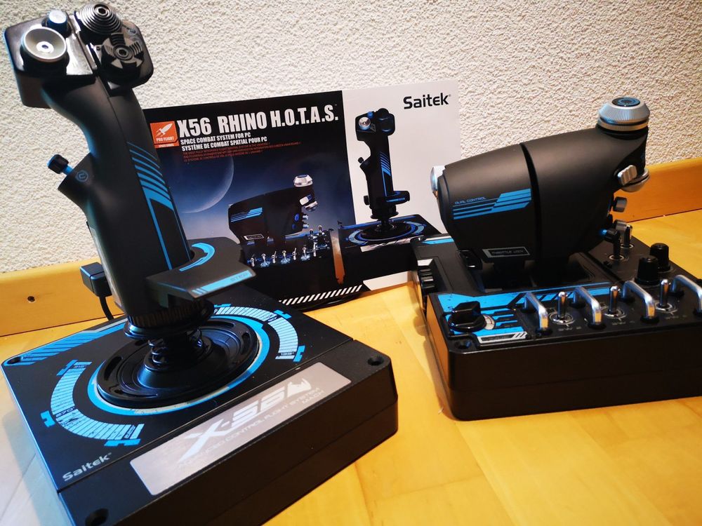 Logitech Saitek X56 Rhino Hotas | Acheter sur Ricardo