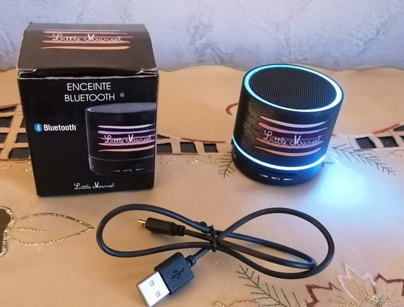 Musikbox Bluetooth Speaker (Lautsprecher, Little Marcel) (Neu und ...