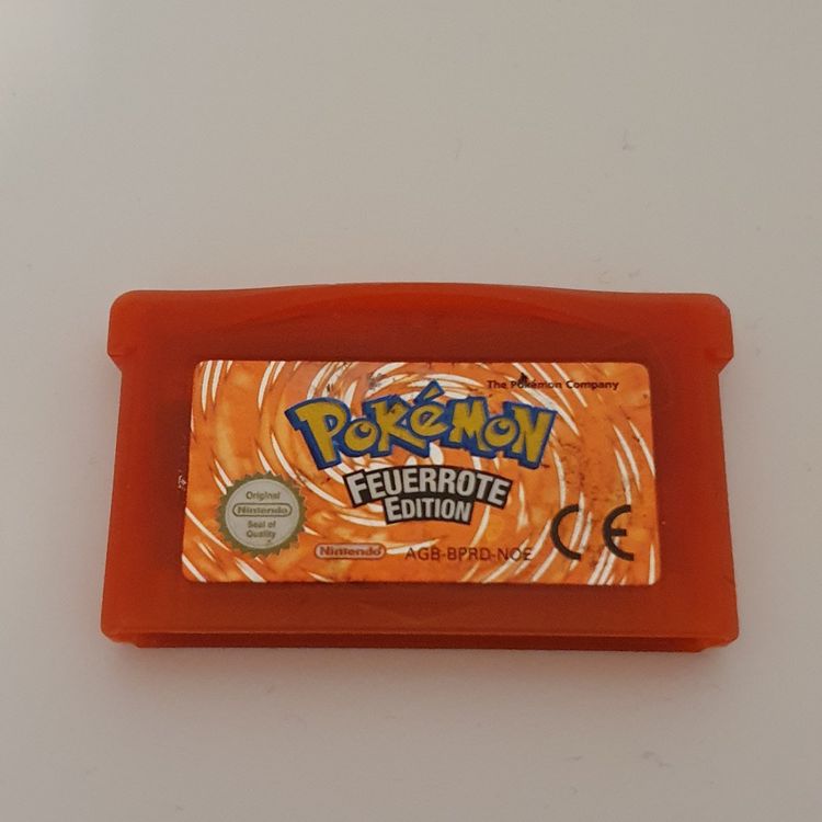 Pokémon Feuerrot / Feuerrote Edition - Gameboy Advance (Gebraucht) in ...