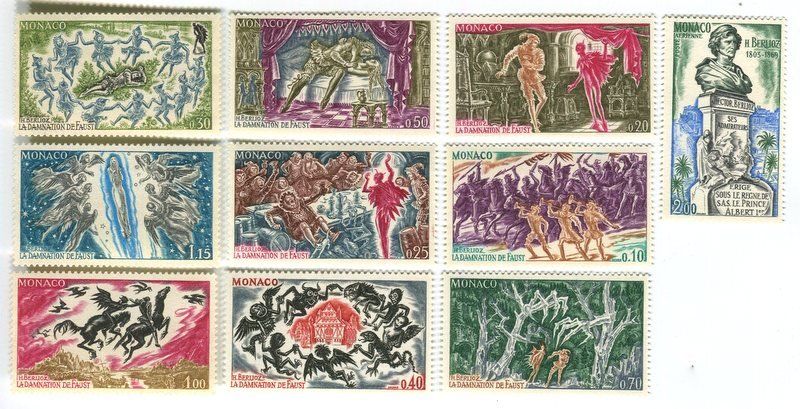 Briefmarken "Faust. Eine Tragödie". Monaco | Kaufen auf Ricardo