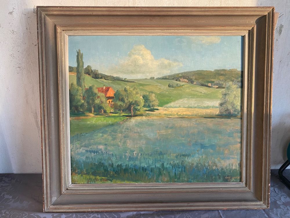 Hans ZAUGG (1894-1986) Tableaux peinture sur panneaux | Kaufen auf Ricardo