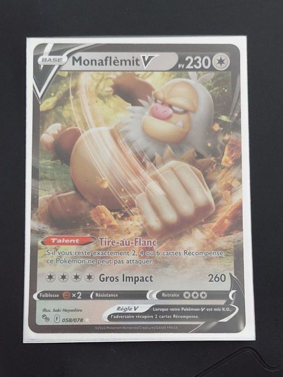 Carte Pokémon Monaflèmit V | Kaufen auf Ricardo
