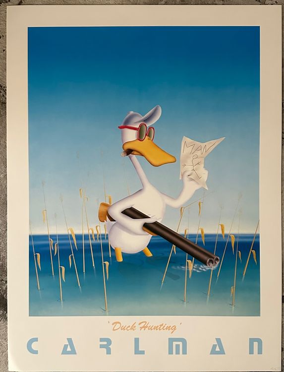 Duck Hunting Ploster-Plakat (Gebraucht) in Hochdorf für CHF 25 – mit ...