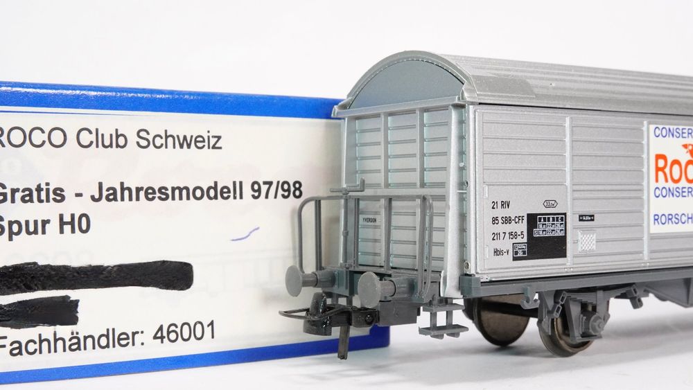4ø Roco Jahresmodell 97/98 SBB HBIS Roco Konserven (Gebraucht) in Uetendorf für CHF 16 – mit ...