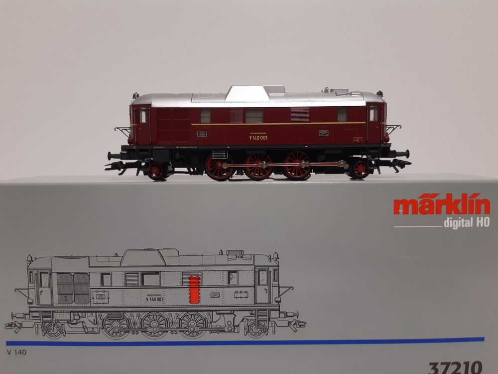 Märklin Diesellok V140 Digital 37210 | Kaufen auf Ricardo