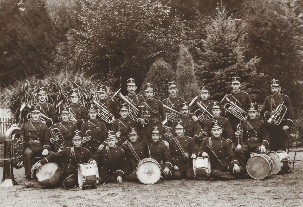 Militär, Füs Bat 64, Militärmusik, Uniform, grosse Foto | Acheter sur ...
