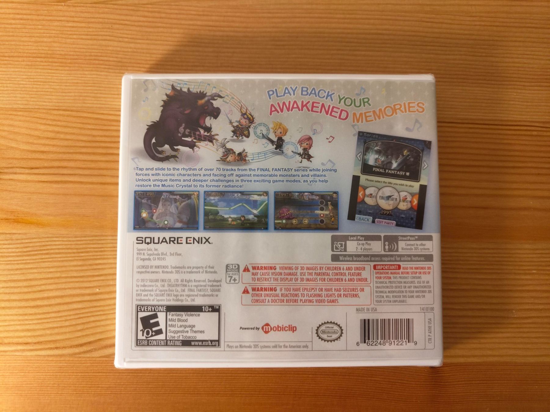 Final Fantasy: Theatrhythm (Nintendo 3DS) – US-Version – Neu (Gebraucht ...