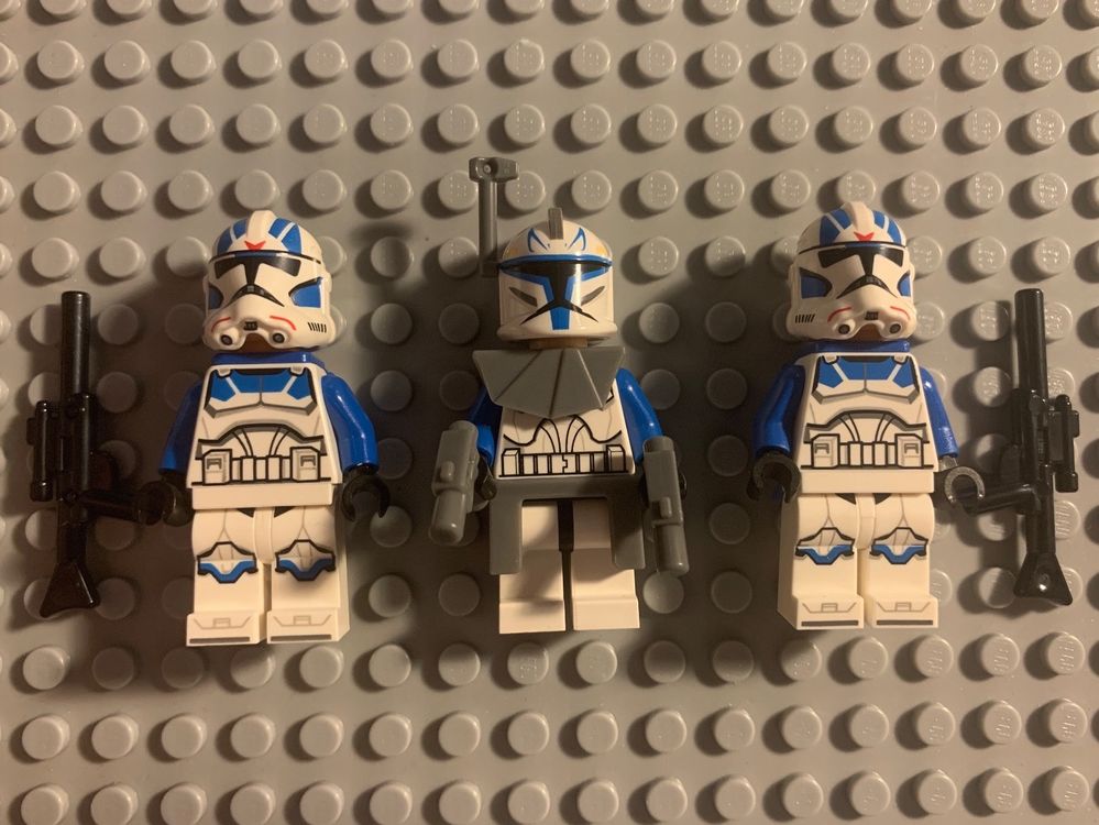Lego Captain Rex + 501st Jet-Pack trooper (Neu (gemäss Beschreibung ...