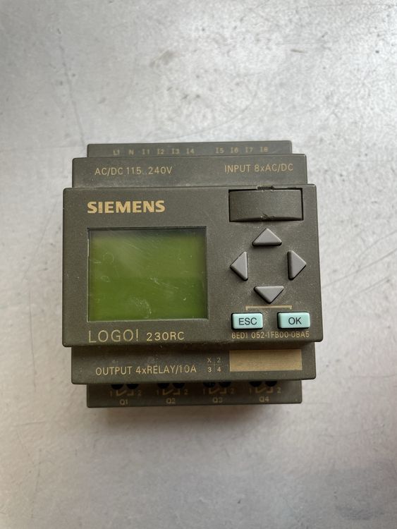 Siemens Logo! 230RC (Gebraucht) in Dussnang für CHF 1 – mit Lieferung auf Ricardo kaufen