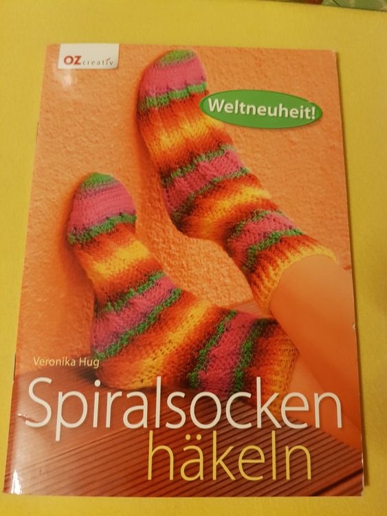 Spiralsocken häkeln | Kaufen auf Ricardo