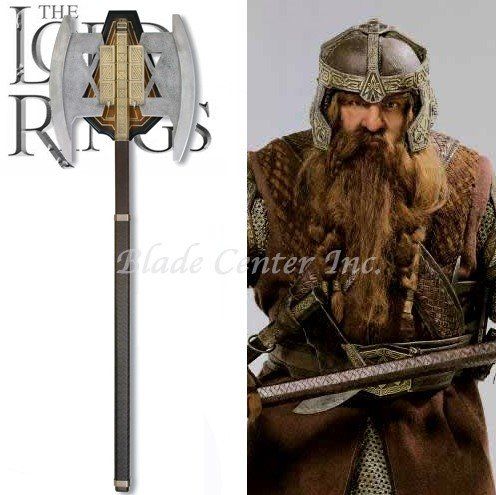 LOTR Lord of the Rings Battle Axe of Gimli Gloin son UC1397 (Gebraucht ...