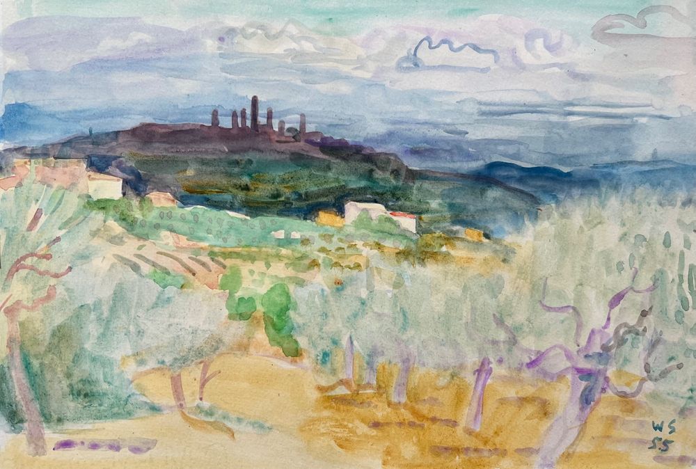 Walter SAUTTER, Aquarell (2) | Kaufen auf Ricardo