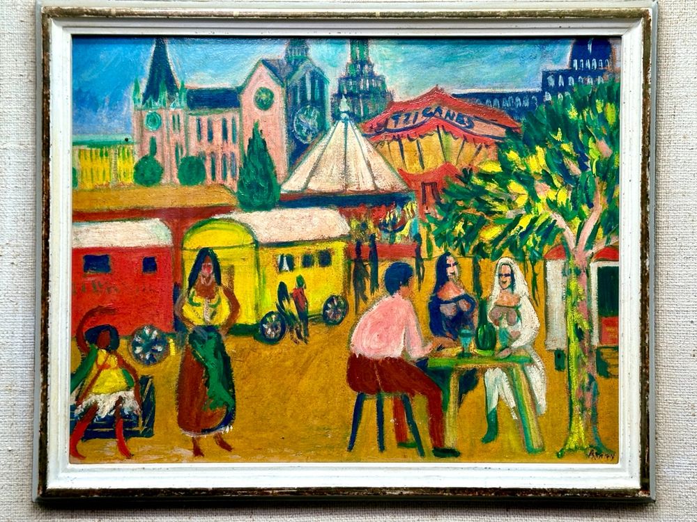 Émile Pierre BONNY dit Milous (1913-1974) - "Lausanne" 1955 (D'occasion ...