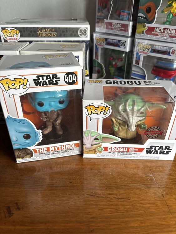 Star Wars Funko Pop! The Mythrol & Grogu, Neu im Pack! (Neu (gemäss ...