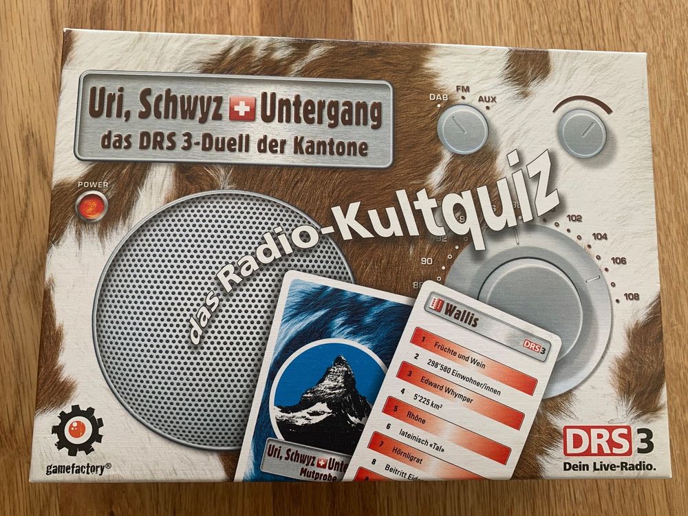 DRS 3 Kultquiz Uri, Schwyz, Untergang | Kaufen auf Ricardo