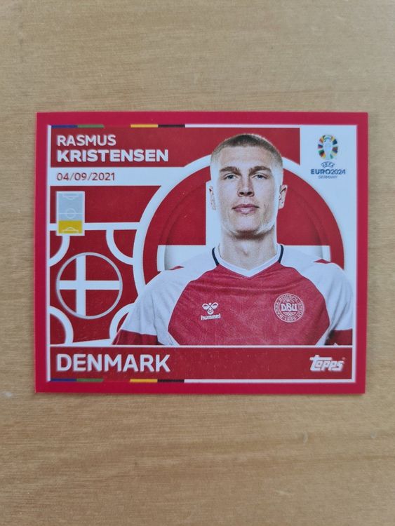 Topps EURO 2024 Sticker DEN 8 (Neu (gemäss Beschreibung)) in Oberwil BL für CHF 0.2 – mit ...