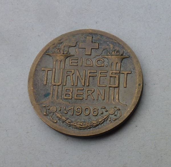 Medaille ++ Eidg. Turnfest Bern 1906 (Gebraucht) in Walkringen für CHF 25 – mit Lieferung auf ...