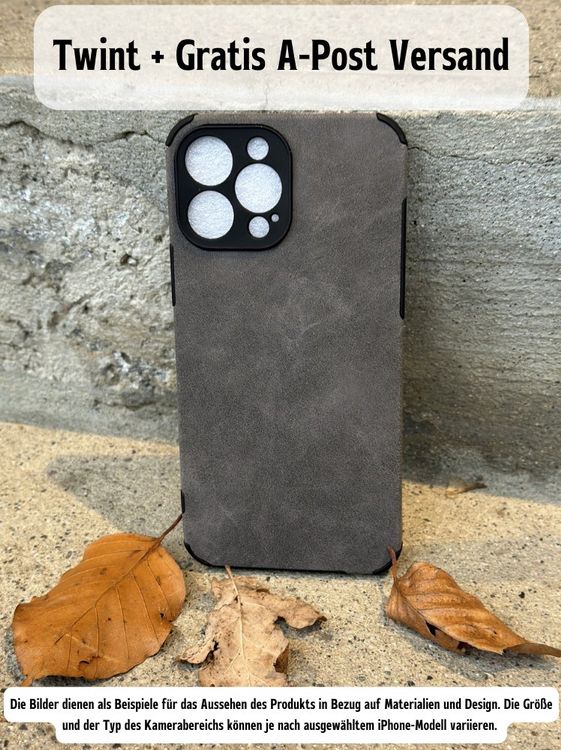 Iphone 15 Pro Premium Design Hülle/Case grau | Kaufen auf Ricardo