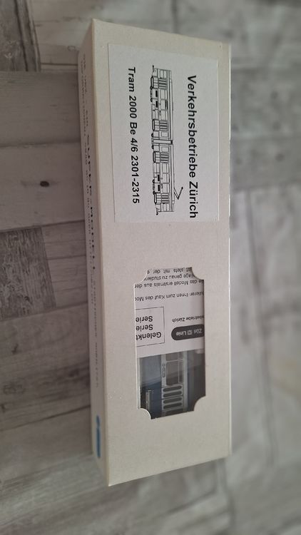 Navemo Tram 2000 Blinde Kuh Be 4/6 2306 H0m mit Motor (Gebraucht) in ...