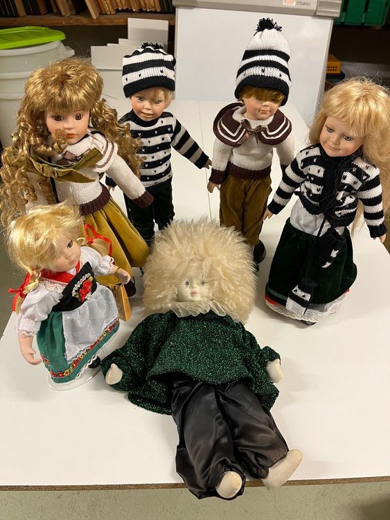 Pupen Sammlung 6 Stück (Gebraucht) in Rüti ZH für CHF 40 – mit ...