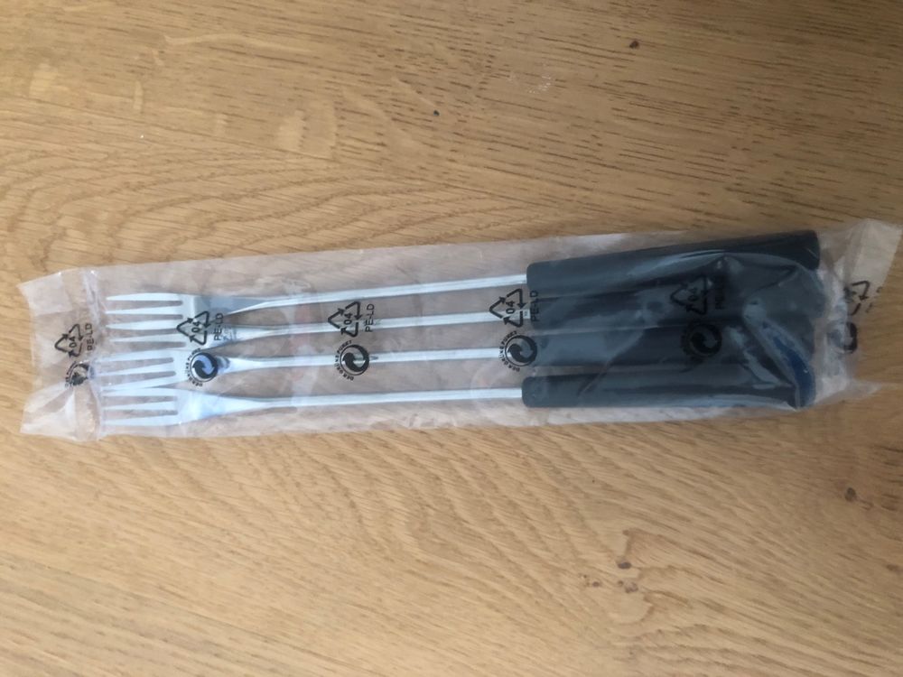 4 Fondue-Gabeln neu und original verpackt (Gebraucht) in Oberstammheim für CHF 6 – mit Lieferung ...