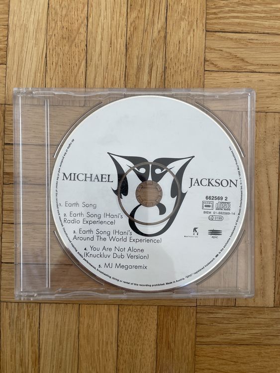 Michael Jackson Earth Song Single CD (Gebraucht) in Zürich für CHF 1 ...