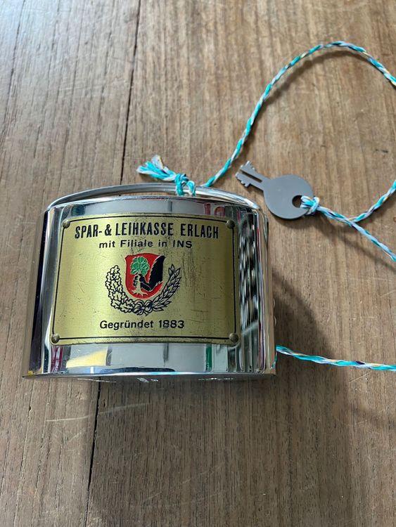 KÄSSELI MIT SCHLÜSSEL !! SPAR + LEIHKASSE ERLACH (Gebraucht) in Basel für CHF 35 – mit Lieferung ...