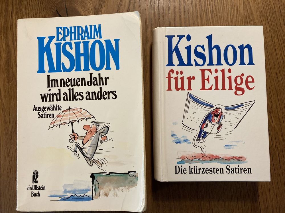 Ephraim Kishon, 2 Bände (Gebraucht) in Wasen im Emmental für CHF 1 ...