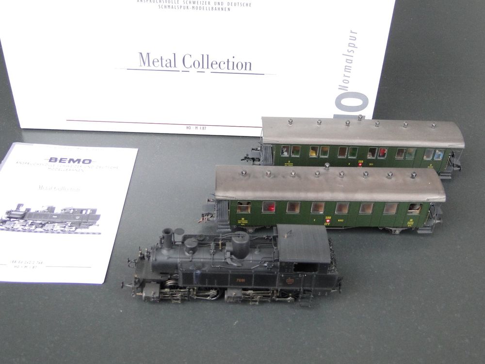 BEMO Metal Model, H0 GS digital,1693 411 SBB Ed 1x2/2 7681 (Gebraucht ...