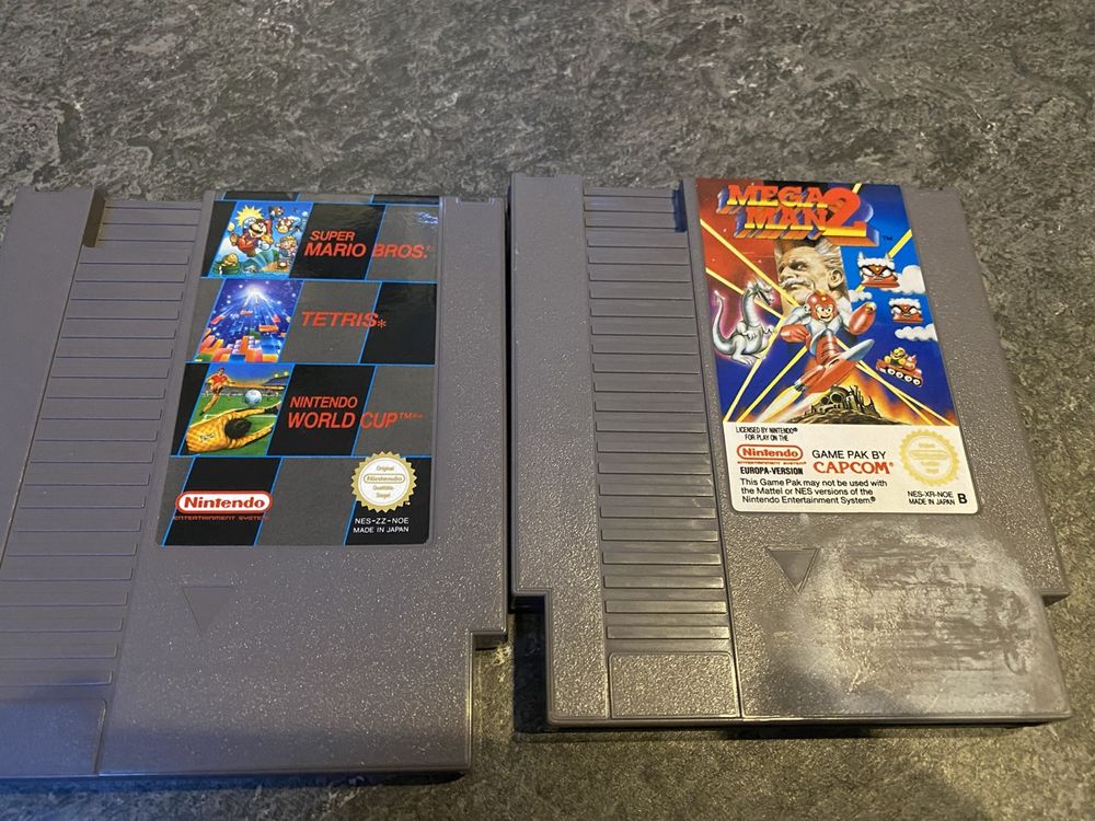 Nintendo NES original 1985 + Mega Man 2 + 3in1 | Kaufen auf Ricardo