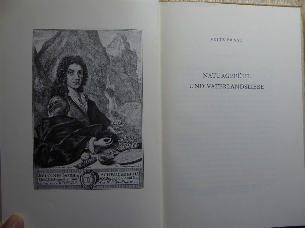 Naturgefühl u. Vaterlandsliebe F.Ernst (Gebraucht) in Bellach für CHF 5 – mit Lieferung auf ...