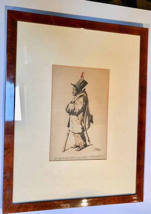 Originalbild eines Soldaten antik signiert, gerahmt (Gebraucht) in Seltisberg für CHF 1 – mit ...