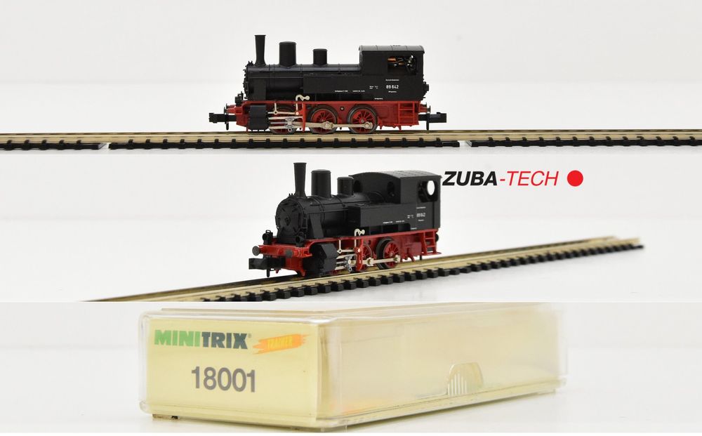 Minitrix 18001 Dampflok BR 89 DB Spur N GS Analog OVP (Gebraucht) in St. Gallen für CHF 29 – mit ...