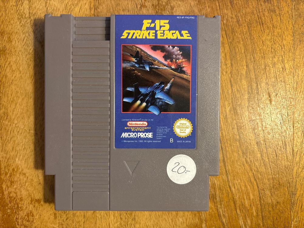 F-15 STRIKE EAGLE - Super Nintendo NES (Gebraucht) in Zürich für CHF 15 ...