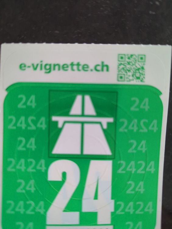 Autobahn-Vignette 2024 Schweiz | Kaufen auf Ricardo