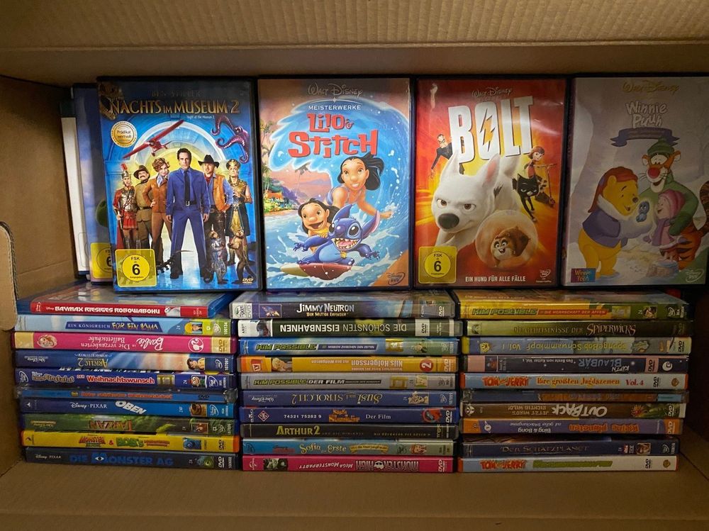 Mehr als 150 Kinder DVD‘s !! NP CHF 4500 (Gebraucht) in Triesen für CHF 126 – mit Lieferung auf ...
