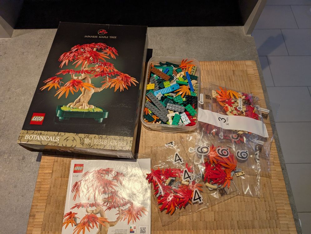 LEGO Botanicals Japanischer Ahornbaum 10348 (Neu (gemäss Beschreibung ...