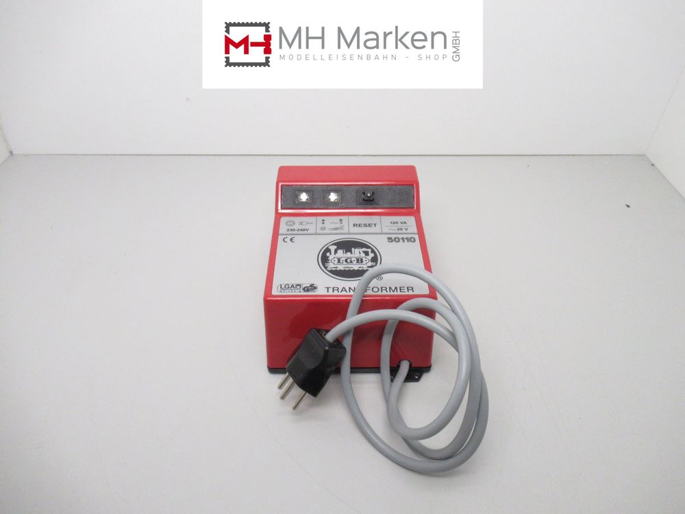 LGB 50110 Transformator 120VA Gartenbahn Trafo Strom Spur G (Gebraucht ...