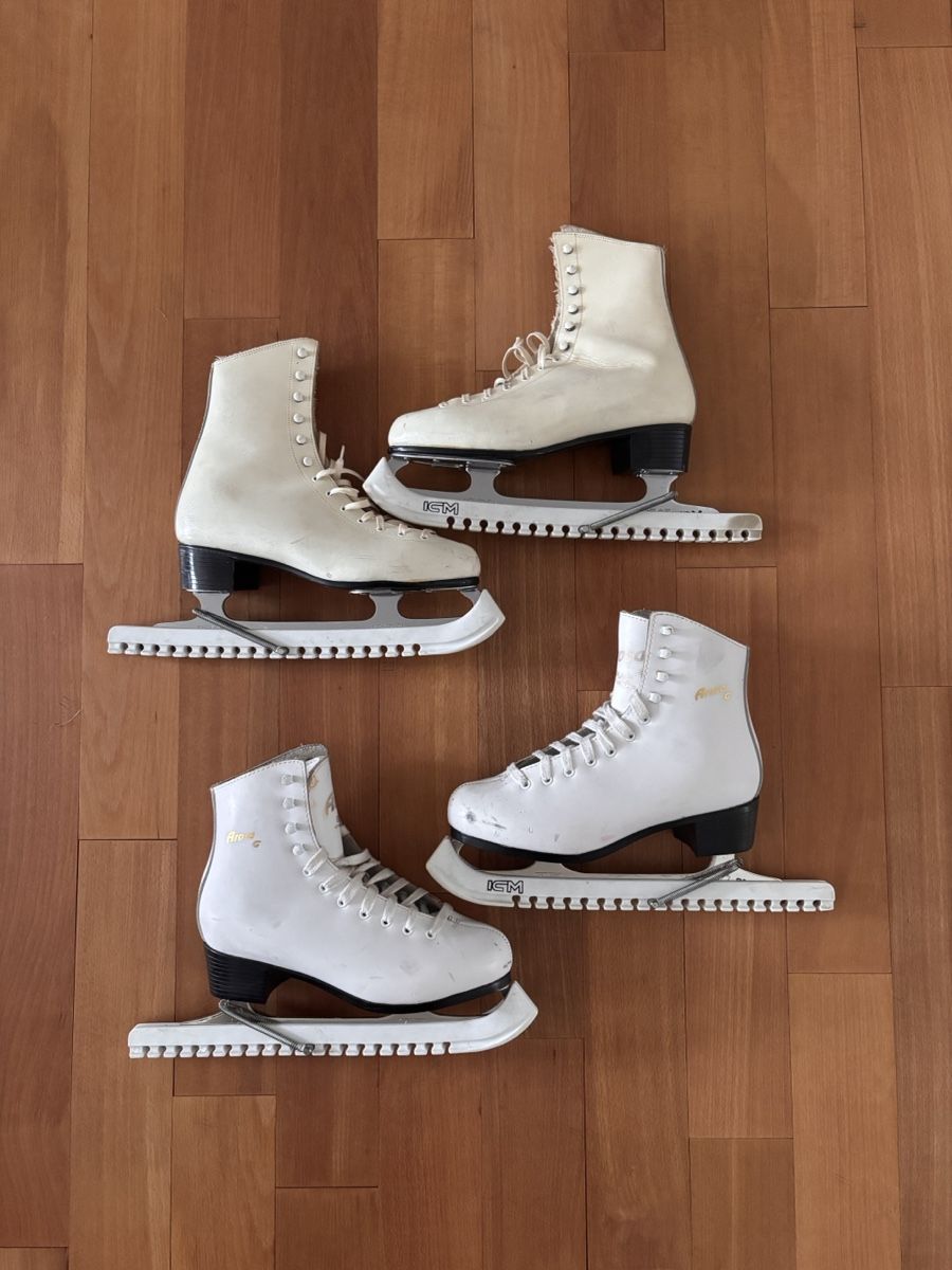 Lot de deux Patins à glace pour dames , taille 39 et 40 (D'occasion) à ...