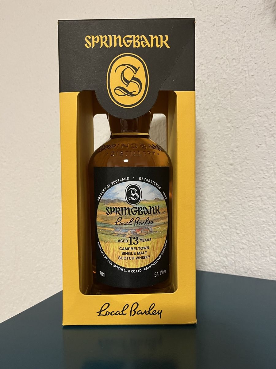 Springbank 13 Jahre Local Barley Single Malt Whisky (Neu und ...
