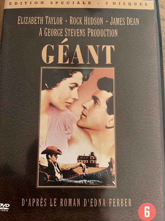 Géant (Édition Collector, 2 DVD, 1956, James Dean, E.Taylor) | Kaufen ...
