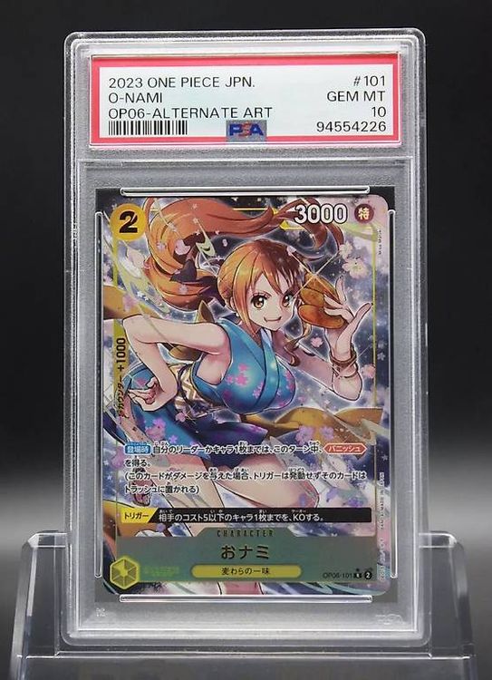 ONE PIECE OP06 O-NAMI PSA 10 (Gebraucht) in Dübendorf für CHF 170 – mit ...