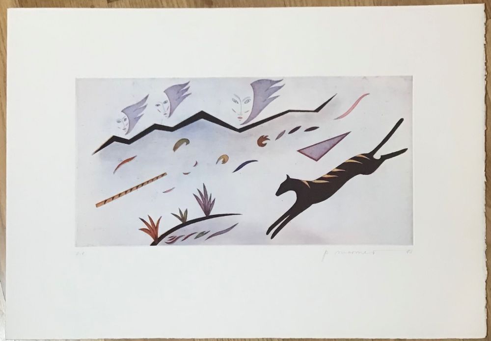 Peter MARMET Sehr Seltener Radierung Handsigniert | Kaufen auf Ricardo