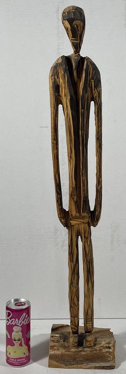 Thomas GUTH (1968) Grosses Handgeschnitzte Holz Skulptur | Kaufen auf ...