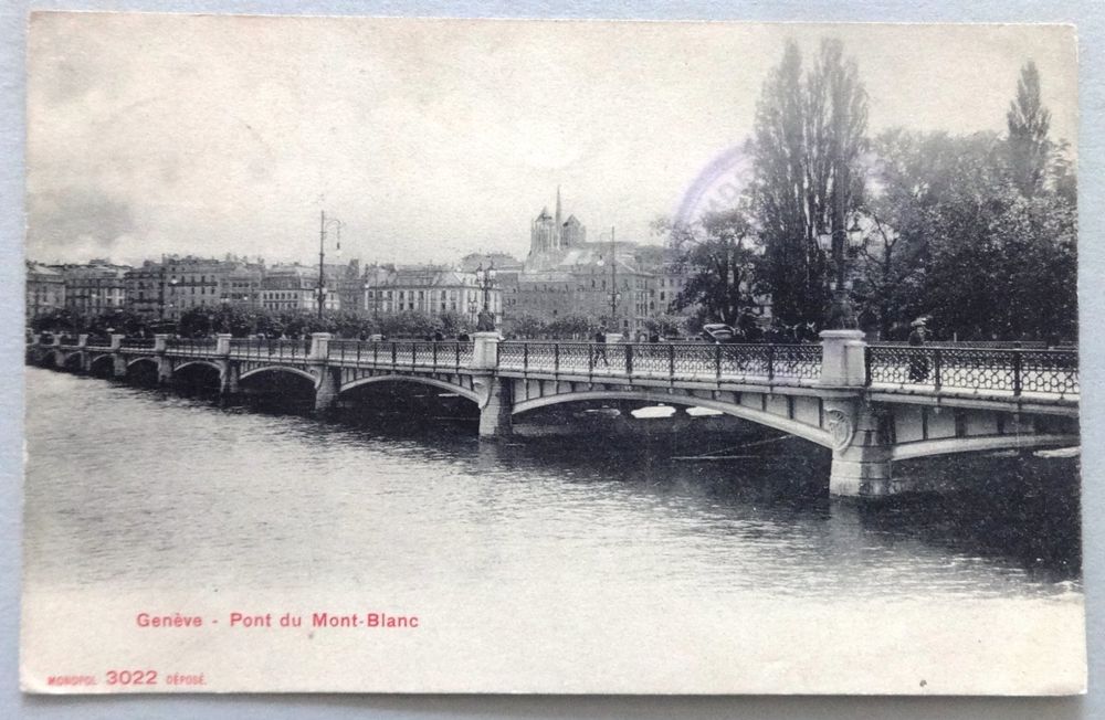 Genève - Pont Du Mont-blanc | Kaufen Auf Ricardo