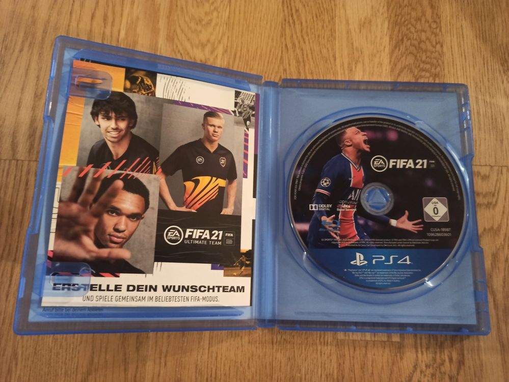 📀🎮📀 FIFA 21 / PS4 / PS5📀🎮📀 (Gebraucht) in Oberweningen für CHF 5.95 – mit Lieferung auf Ricardo ...