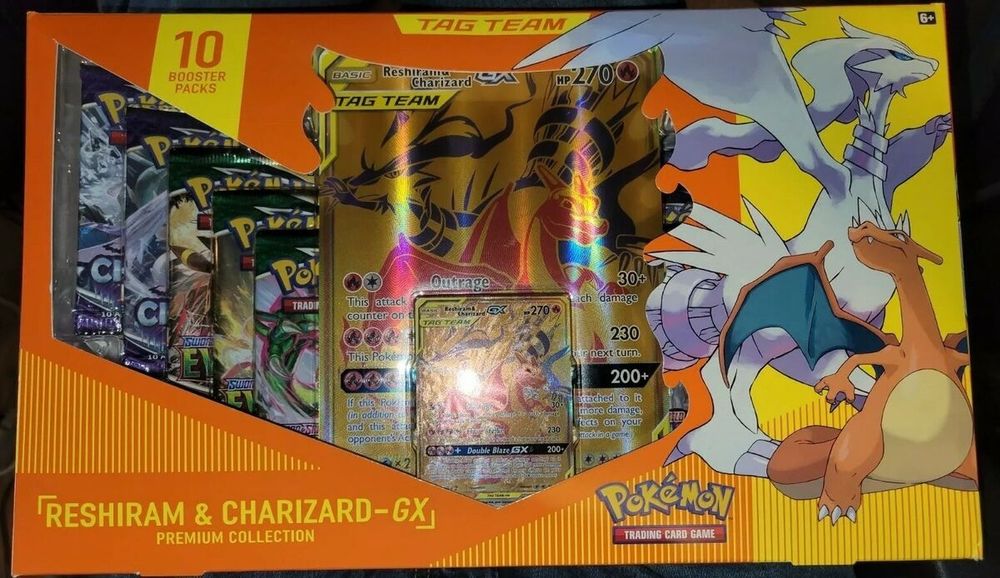 Reshiram & Charizard GX Premium Collection Englisch (Gebraucht) in Küttigen für CHF 155.9 – mit ...